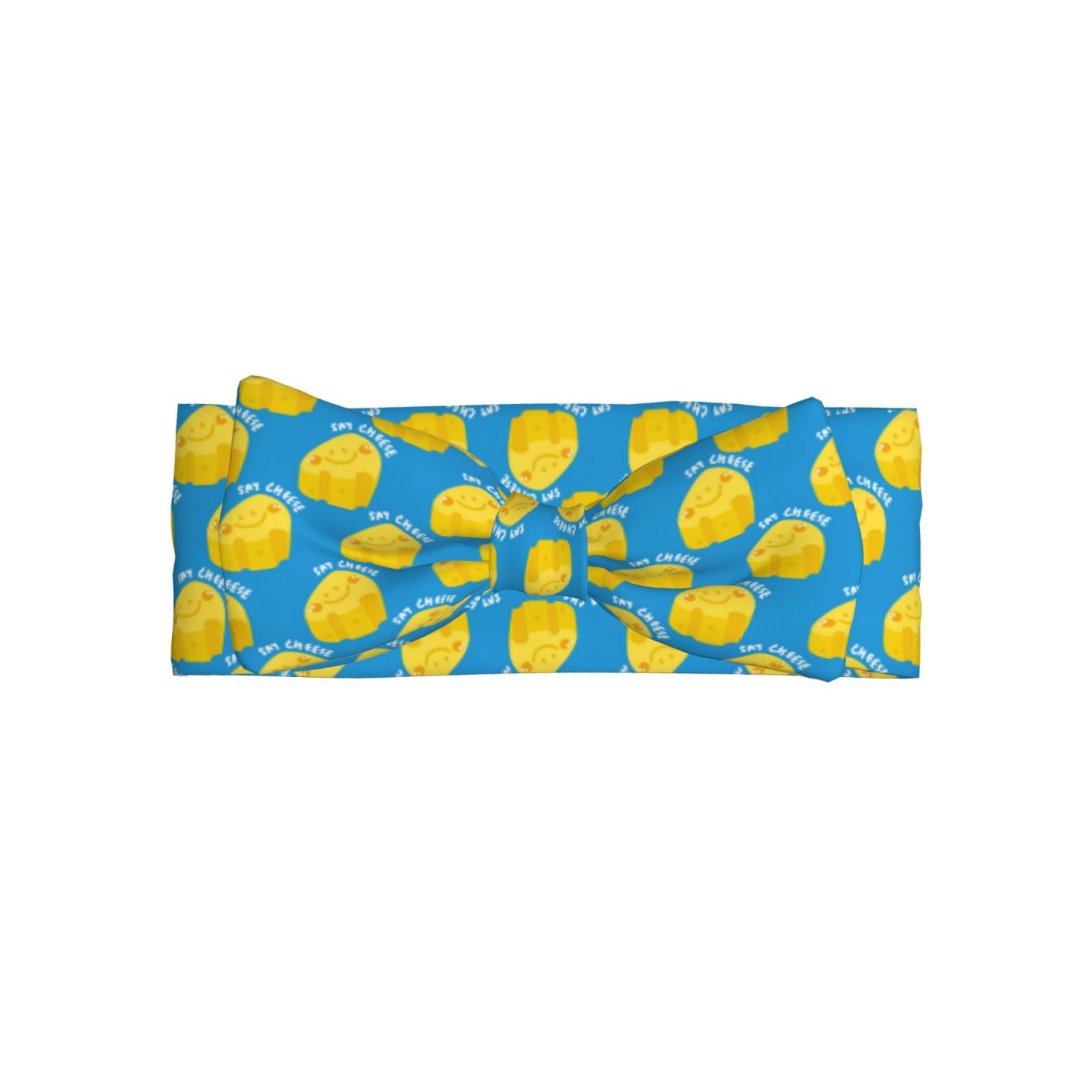Baby Bows, Cute Cheese Navy Elastics Soft Baby Newborn Headbands ...