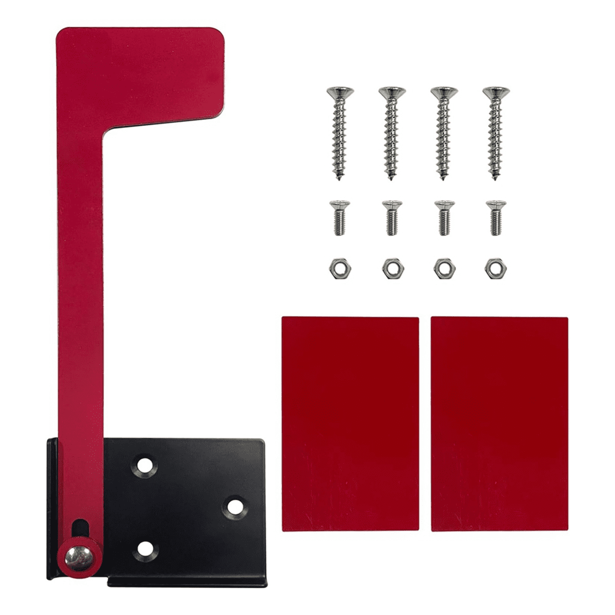 Mailbox Flag Replacement Kit, Red Plastic Flag, Required, Fits Wall and ...