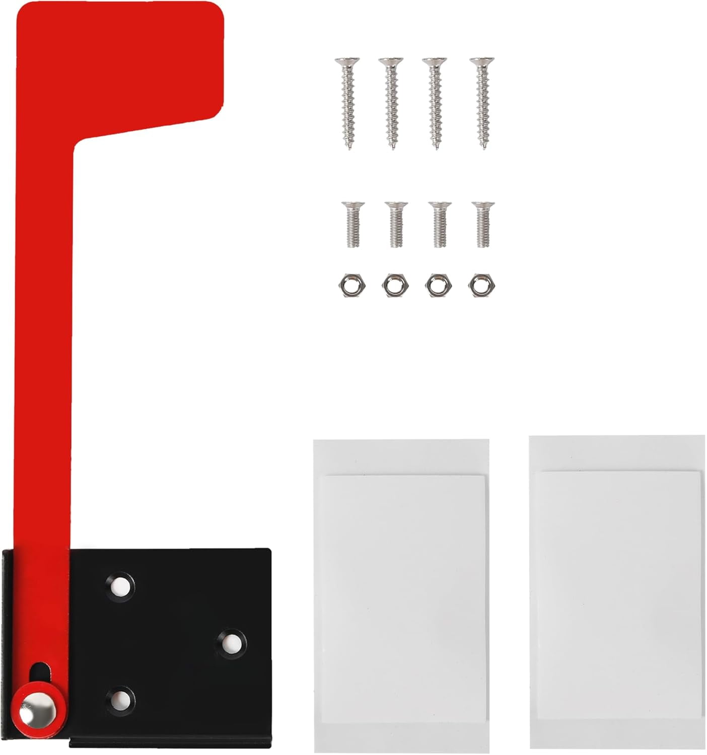 Mailbox Flag Replacement for Wall-Mount and Post-Mount Mailboxes Carbon ...
