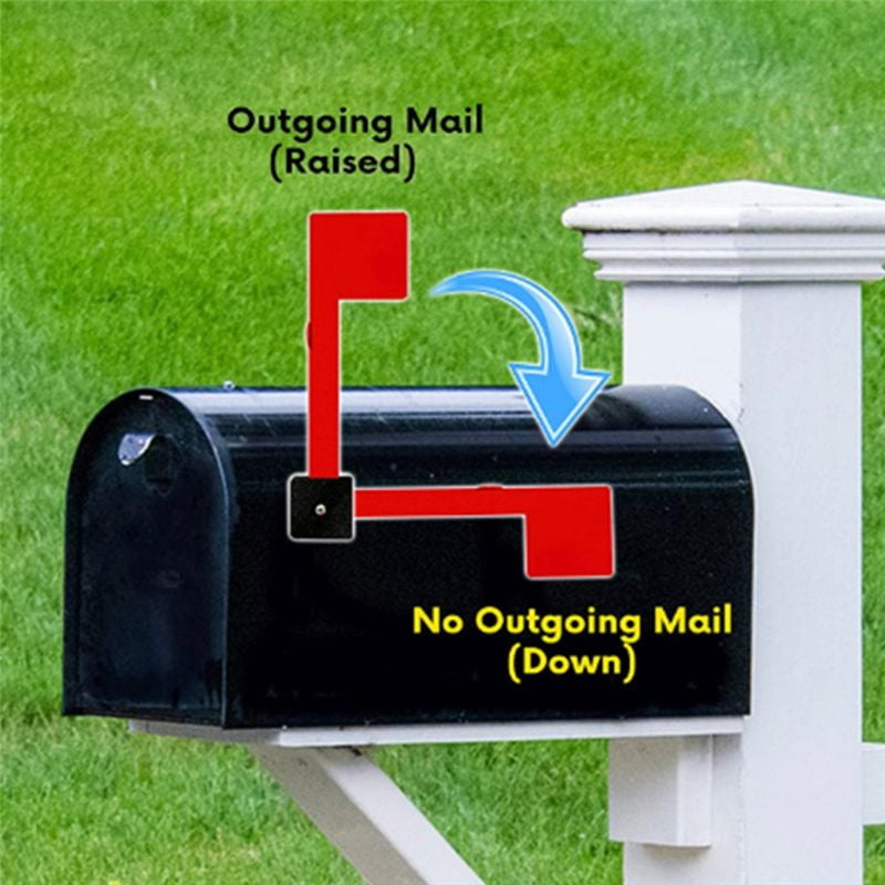 Mailbox Flag Supplies Practical Signal Upgrade Universal Sturdy for ...