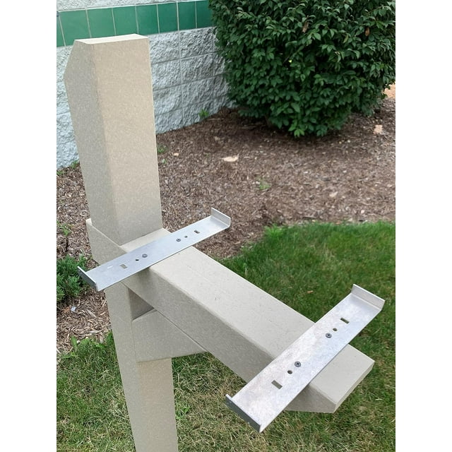 Mailbox Mounting Bracket Aluminum Extra Large T3 Fits 23 5” L X 11