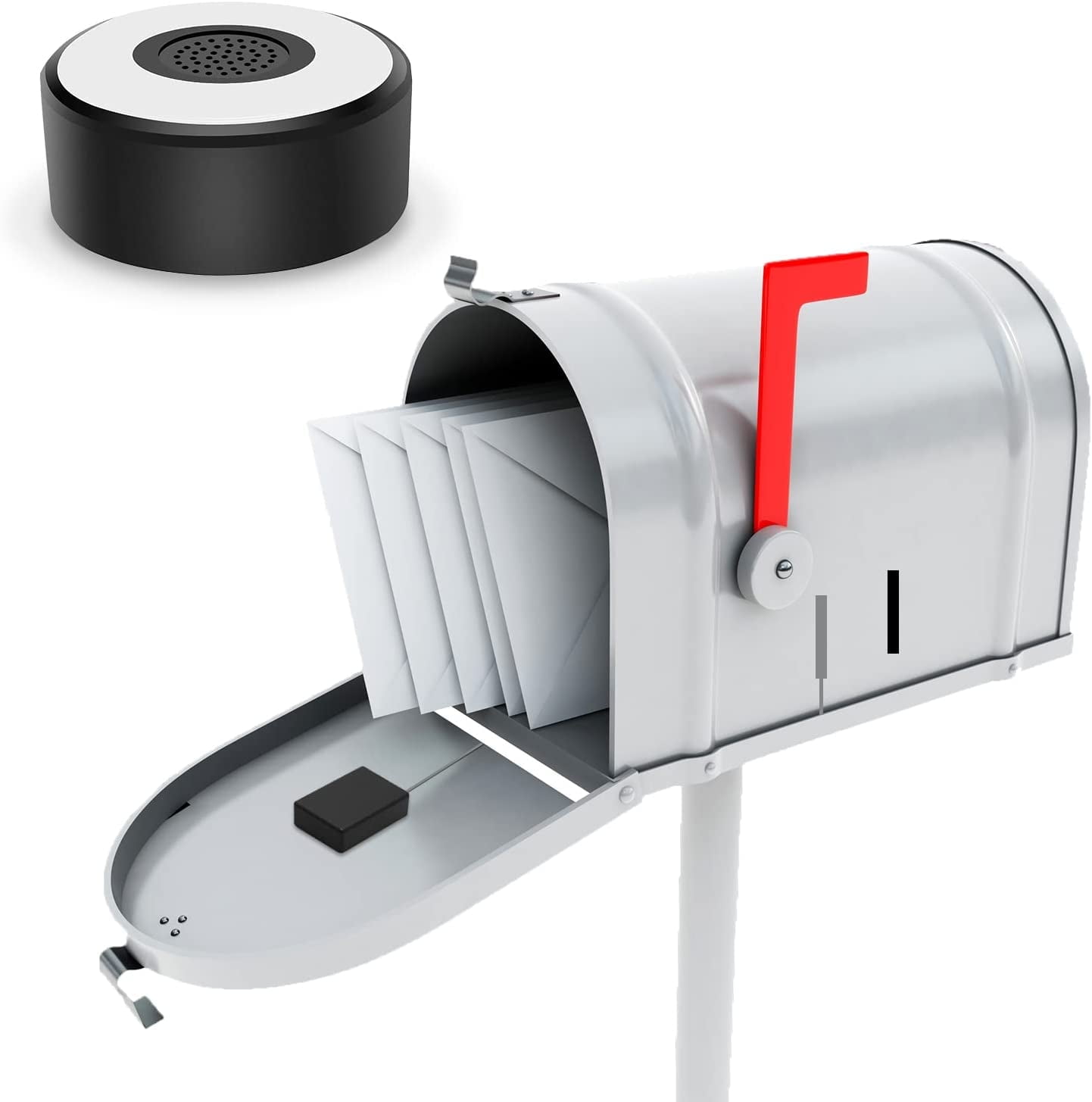 Wireless 200ft Mailbox Alert System, Real-Time Instant Alarm, Easy DIY ...