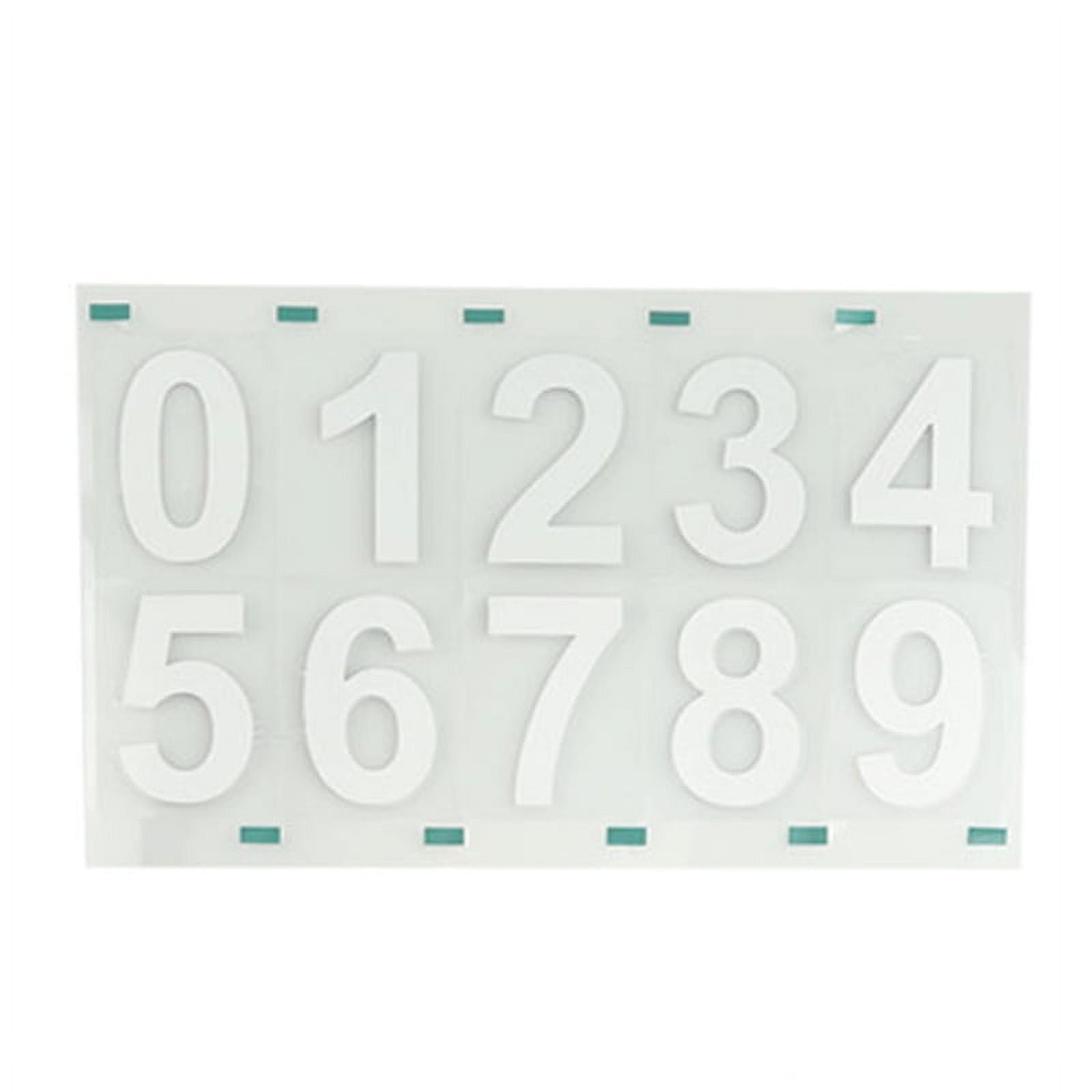 Mailbox Numbers, Reflective Mailbox Numbers for Outside (6 Sets ...