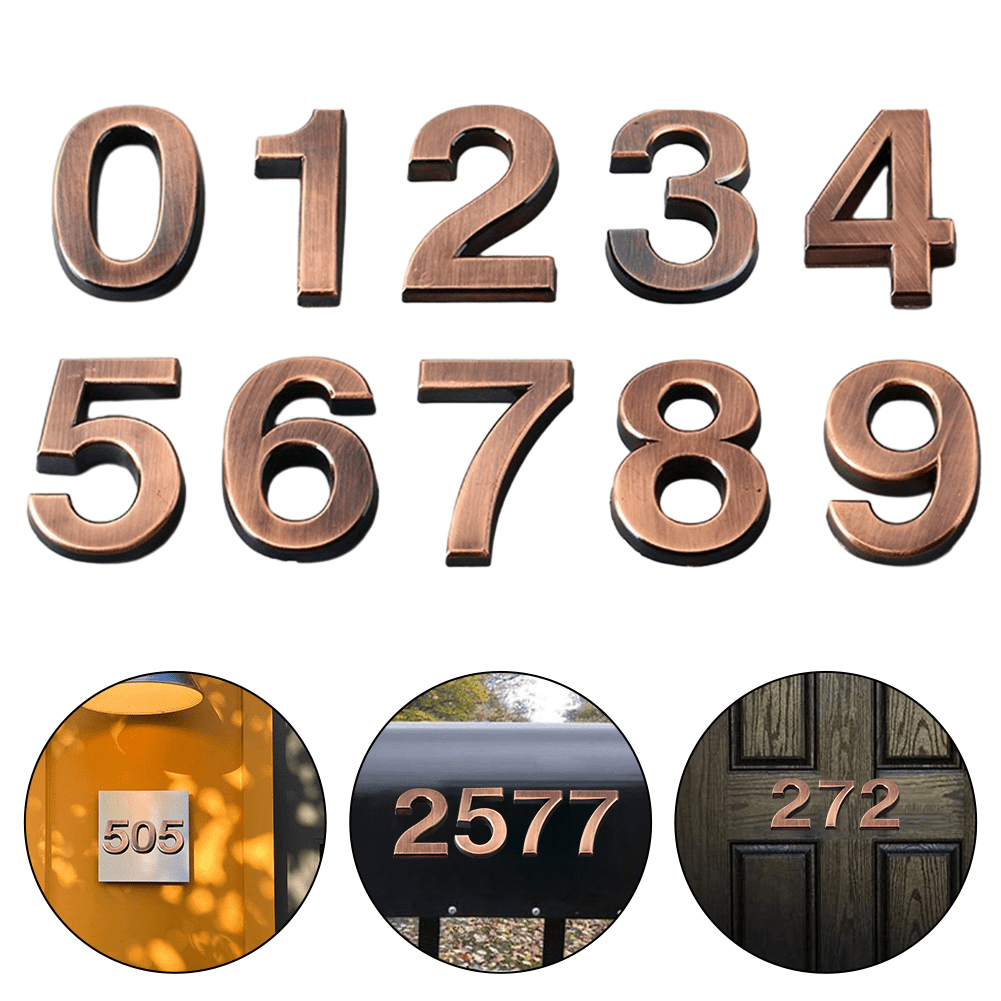 Mailbox Numbers, Self Adhesive Door Address Number Stickers for ...