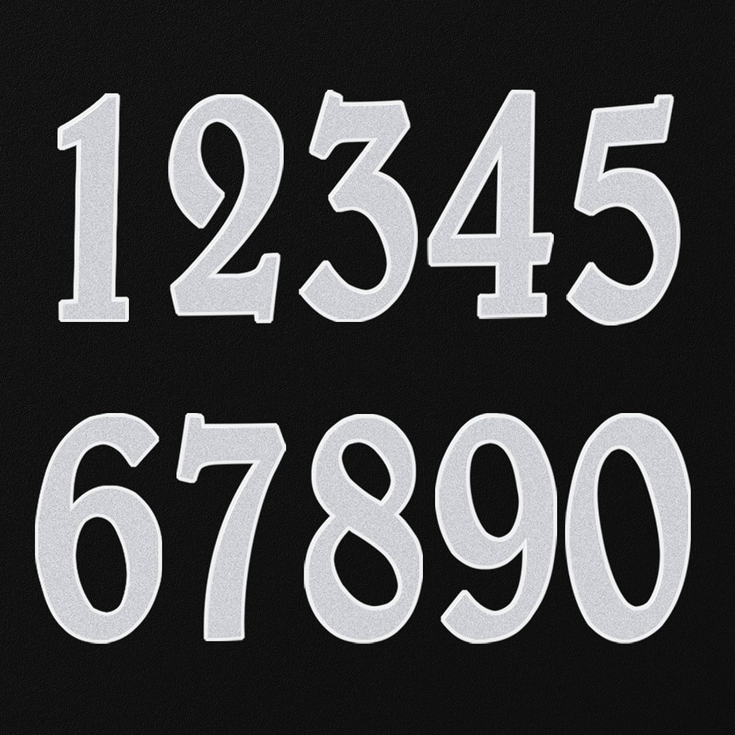 Mailbox Numbers Sticker Reflective Waterproof Self Adhesive Decal for ...