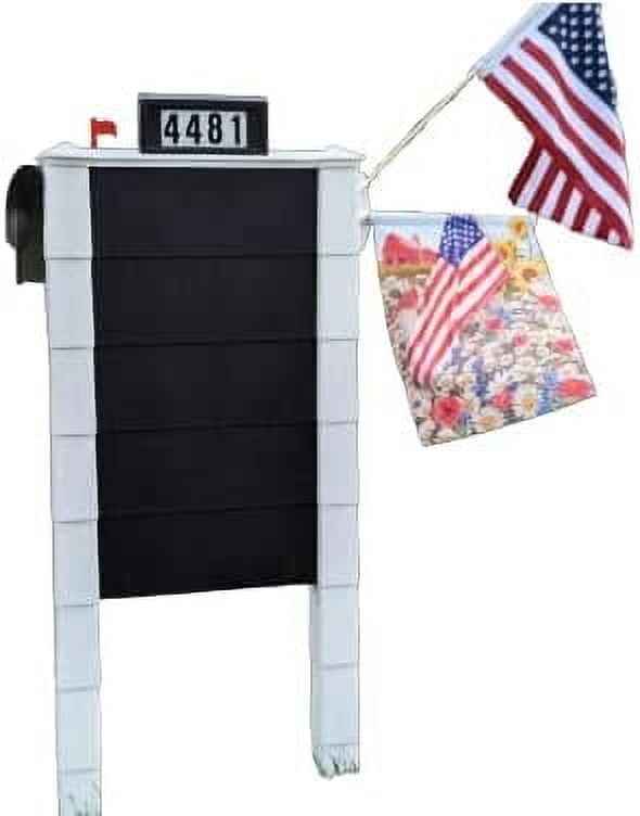 Mailbox Protector - Pre-Assembled, No Dig, Keep Safe from Snowplow ...