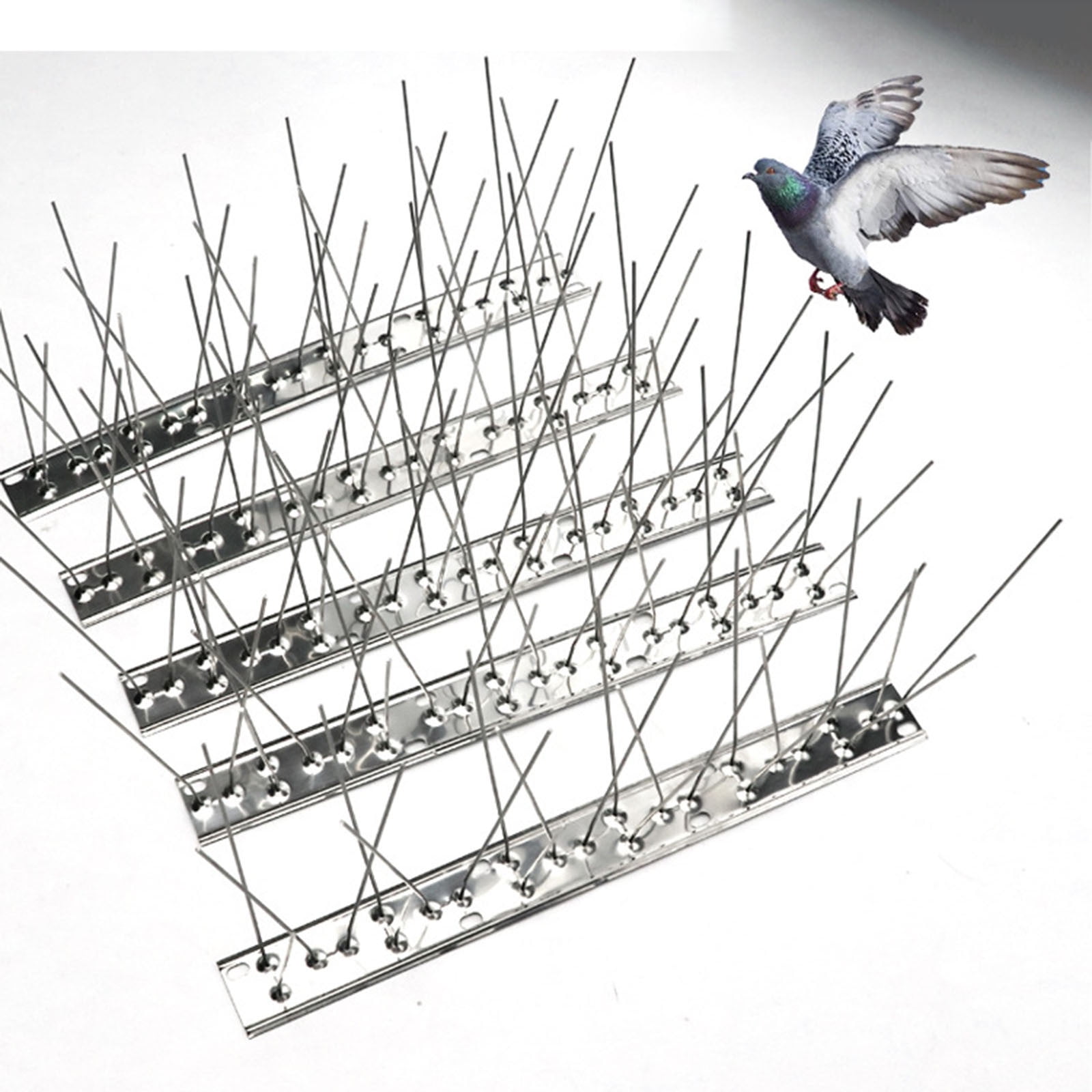 Mailbox Roof Anti-bird Metal Strip 10 Pack, 13 Inch Mailbox Bird Spiny ...