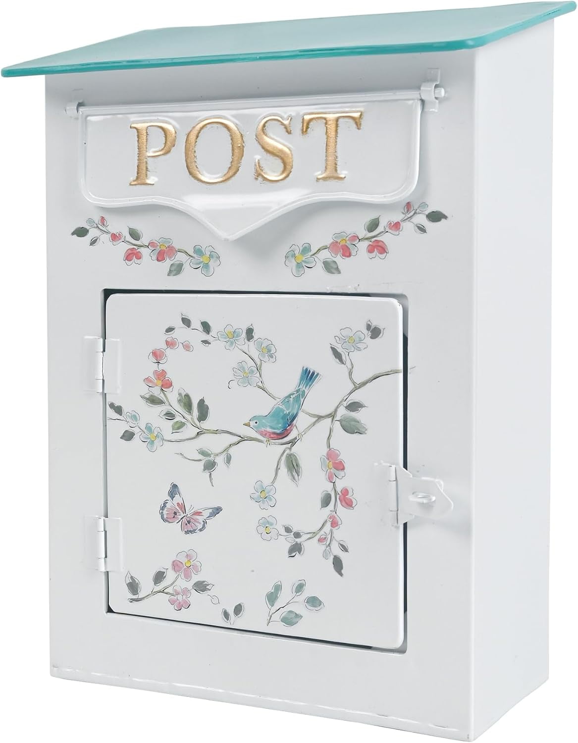 Mailbox Wall Mount Mailboxes for Outside Vintage Mail Boxes for House ...
