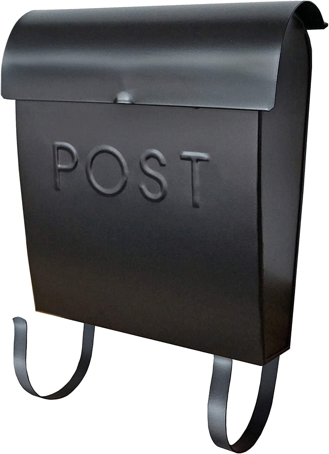 Mailboxes for Outside Wall Mount, 12 x 11.2 x 4.5 inch, Black Mailbox ...