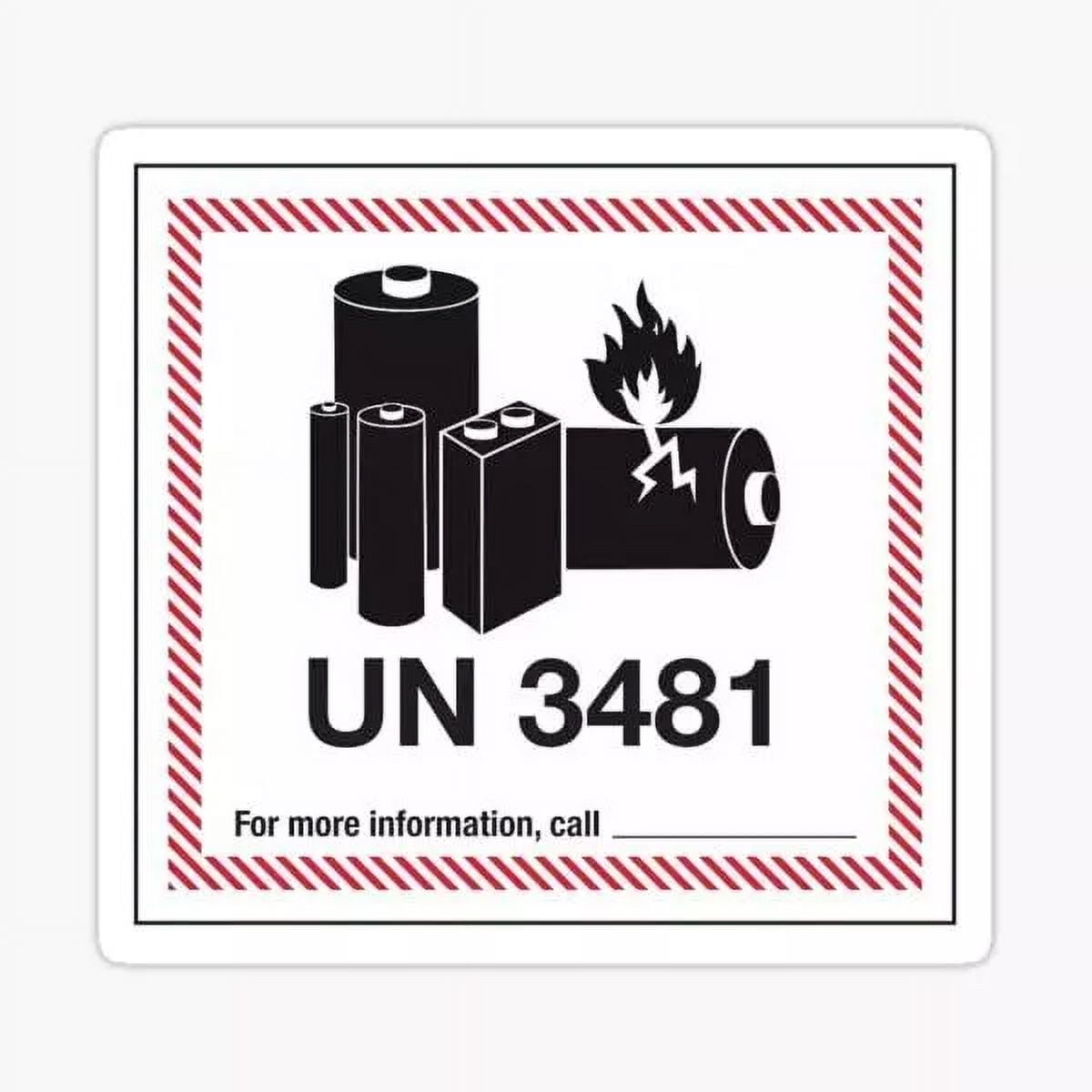 Mailing Box Package Fragile No Battery Packaging Label Sticker Phone ...