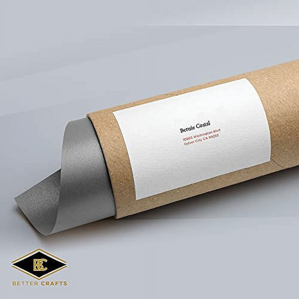 Mailing Tubes with Caps - Premium Kraft Cardboard Tubes for mailing ...