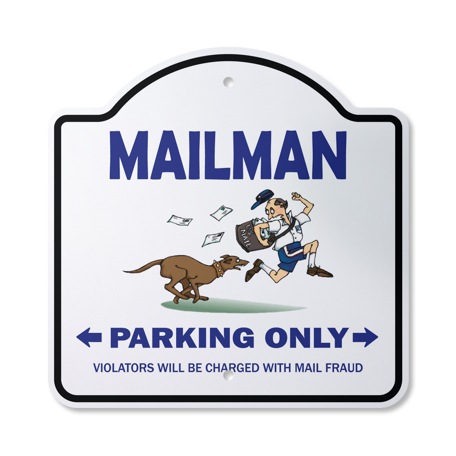 I'm The Mailman 14" X 14" Sign | Indoor/Outdoor Plastic | SignMission ...