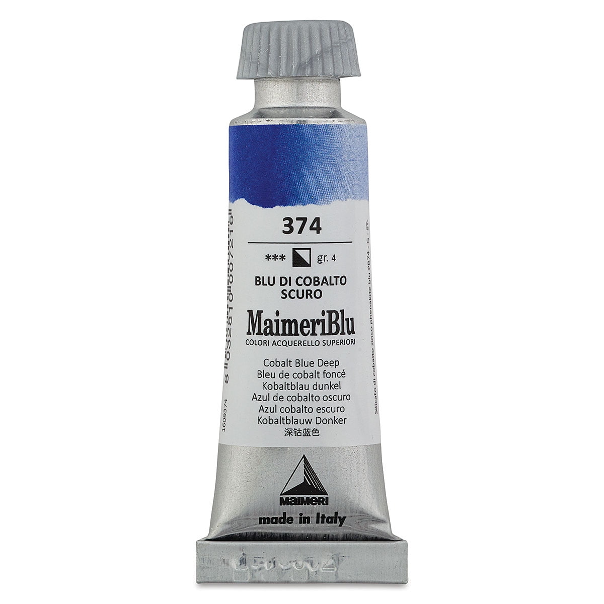 Maimeri Blu Artist Watercolor - Cobalt Blue Deep, 12 ml Tube - Walmart.com