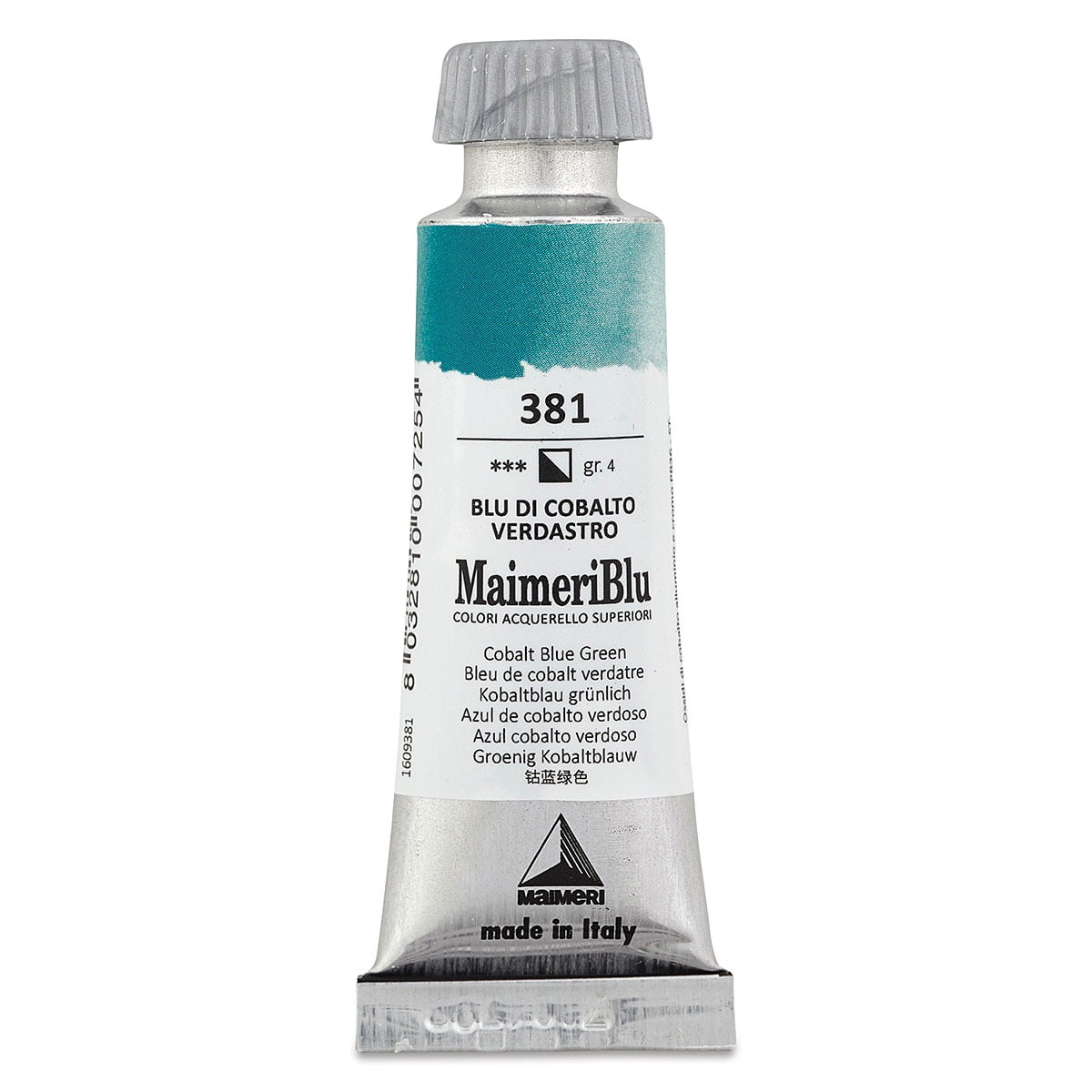 Maimeri Blu Artist Watercolor - Cobalt Blue Green, 12 ml Tube - Walmart.com