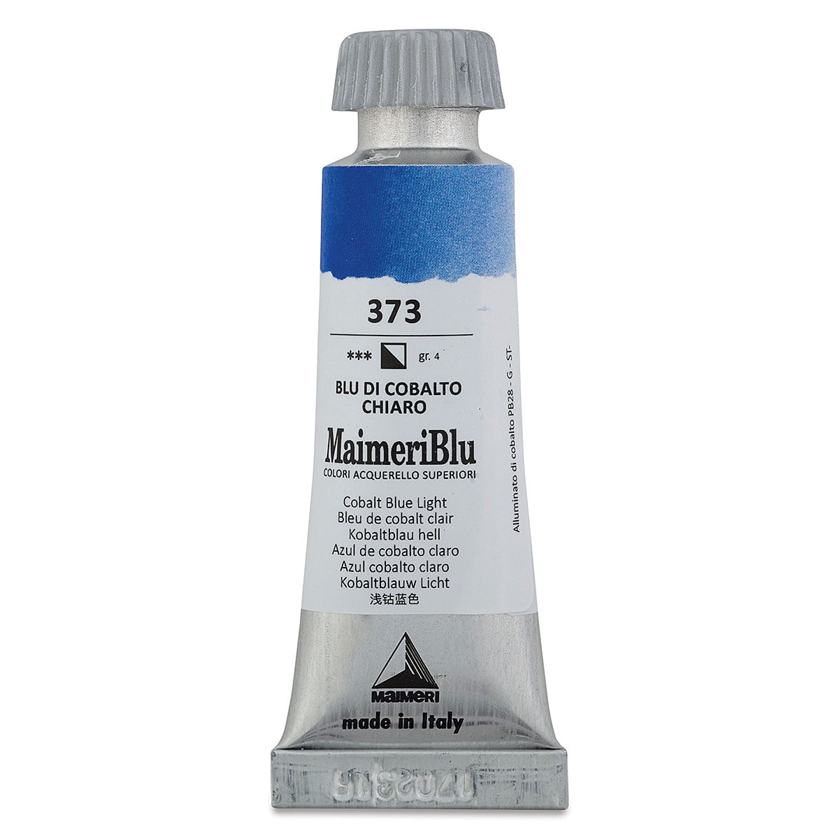 Maimeri Blu Artist Watercolor - Cobalt Blue Light, 12 ml Tube - Walmart.com