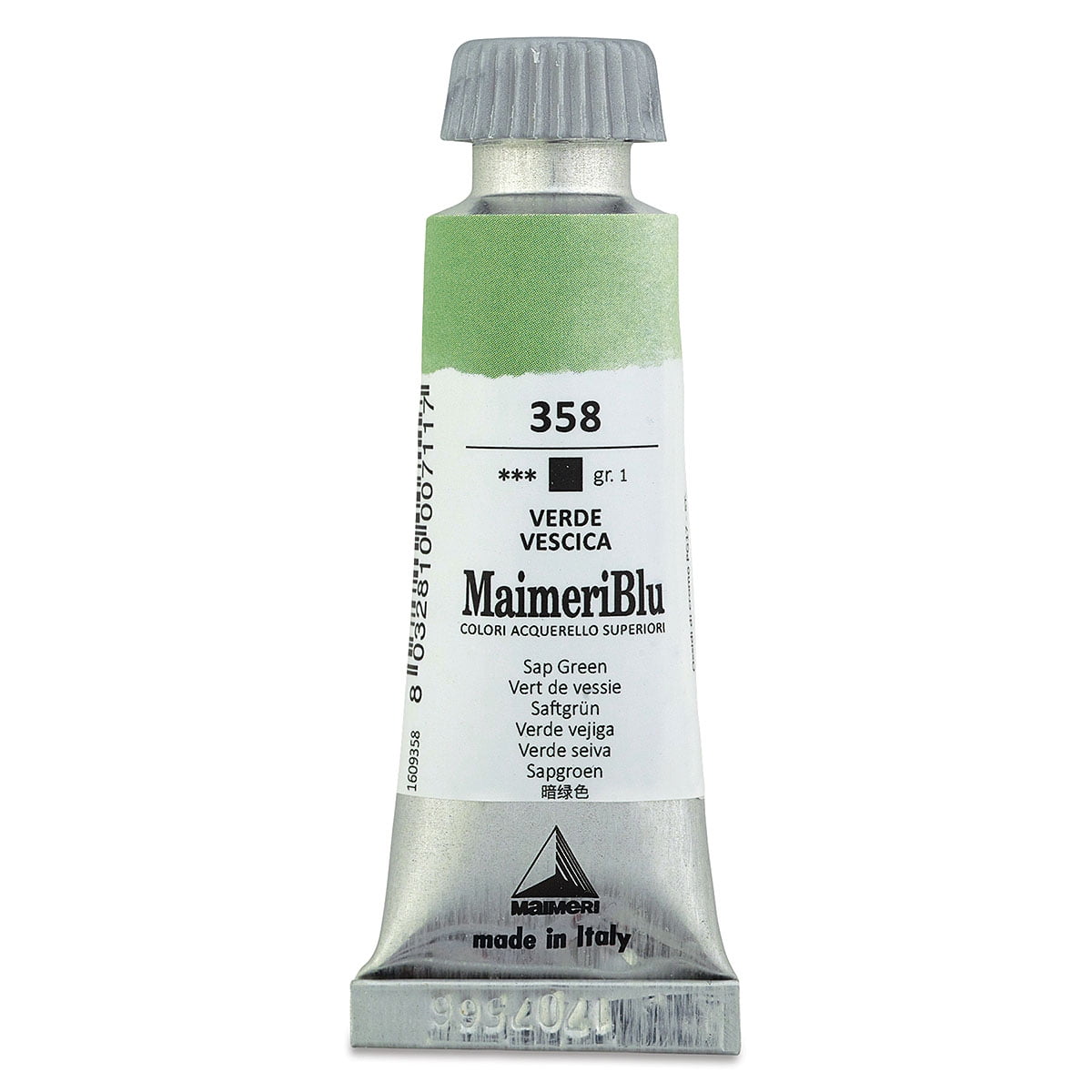 Maimeri Blu Artist Watercolor - Sap Green, 12 ml Tube - Walmart.com