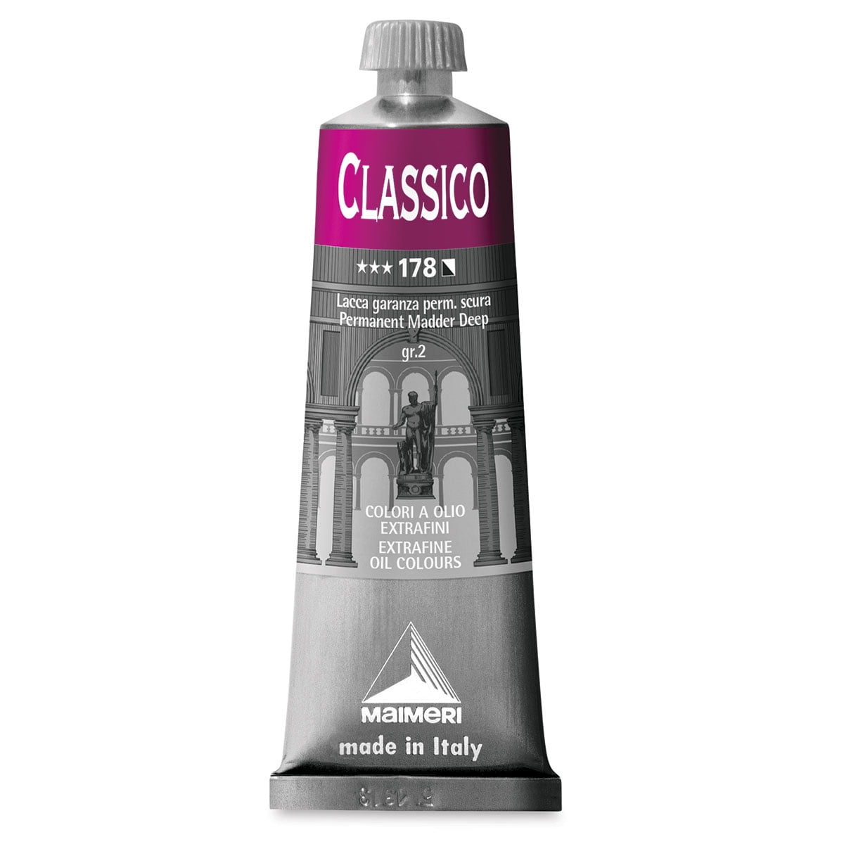 Maimeri Classico Oil Colors - Permanent Madder Deep, 60 ml tube ...
