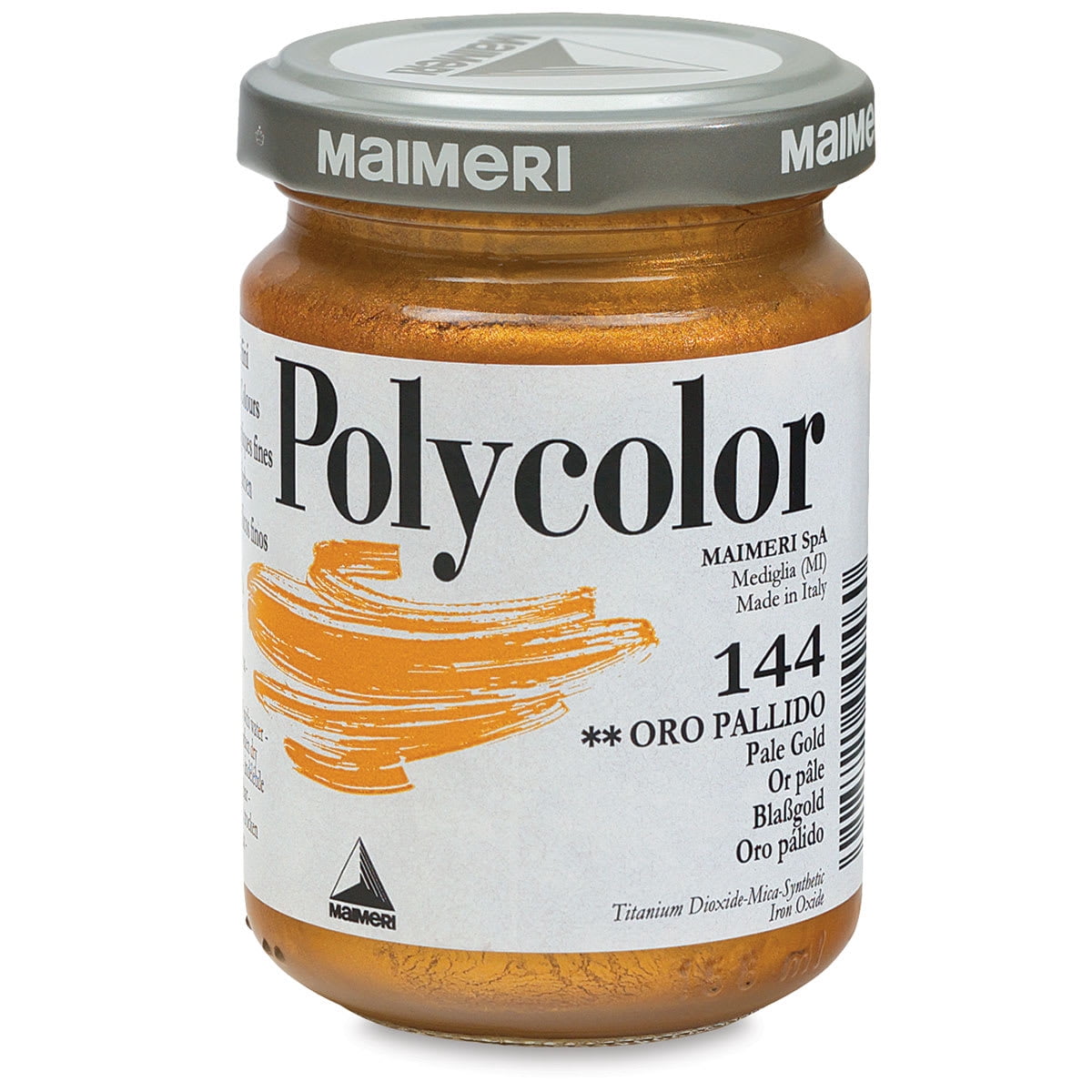 Maimeri Polycolor Vinyl Paints - Pale Gold, 140 ml jar - Walmart.com