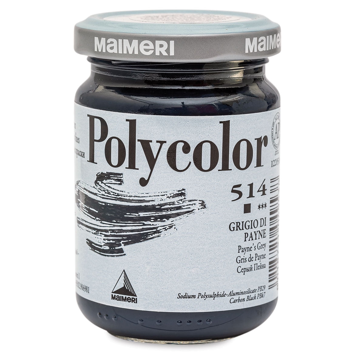 Maimeri Polycolor Vinyl Paints - Payne's Gray, 140 ml Jar - Walmart.com
