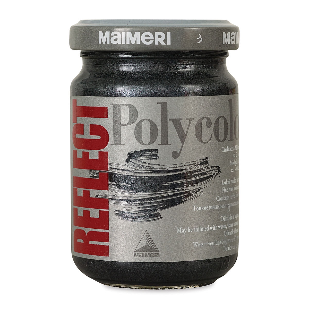 Maimeri Polycolor Vinyl Paints - Reflect Black, 140 ml - Walmart.com