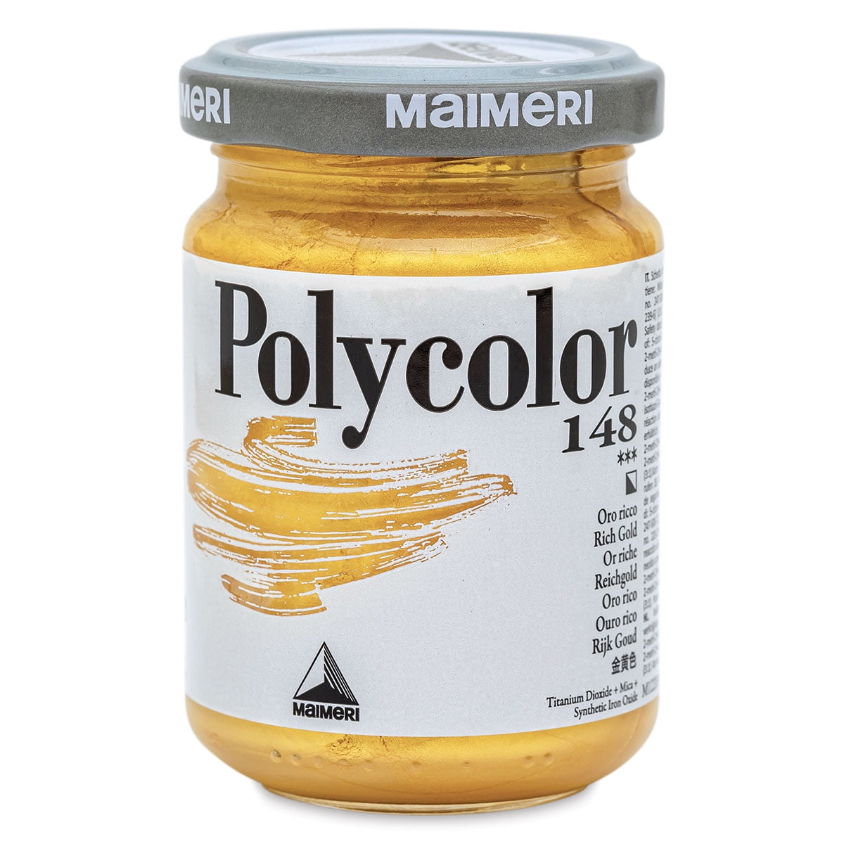 Maimeri Polycolor Vinyl Paints - Rich Gold, 140 ml jar - Walmart.com