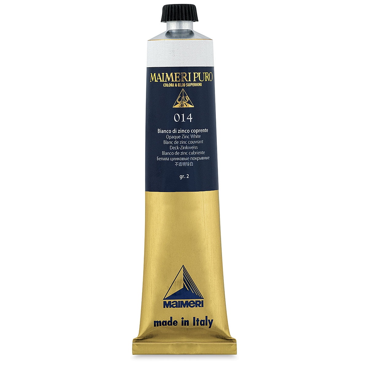 Maimeri Puro Oil Color - Opaque Zinc White, 80 ml Tube - Walmart.com