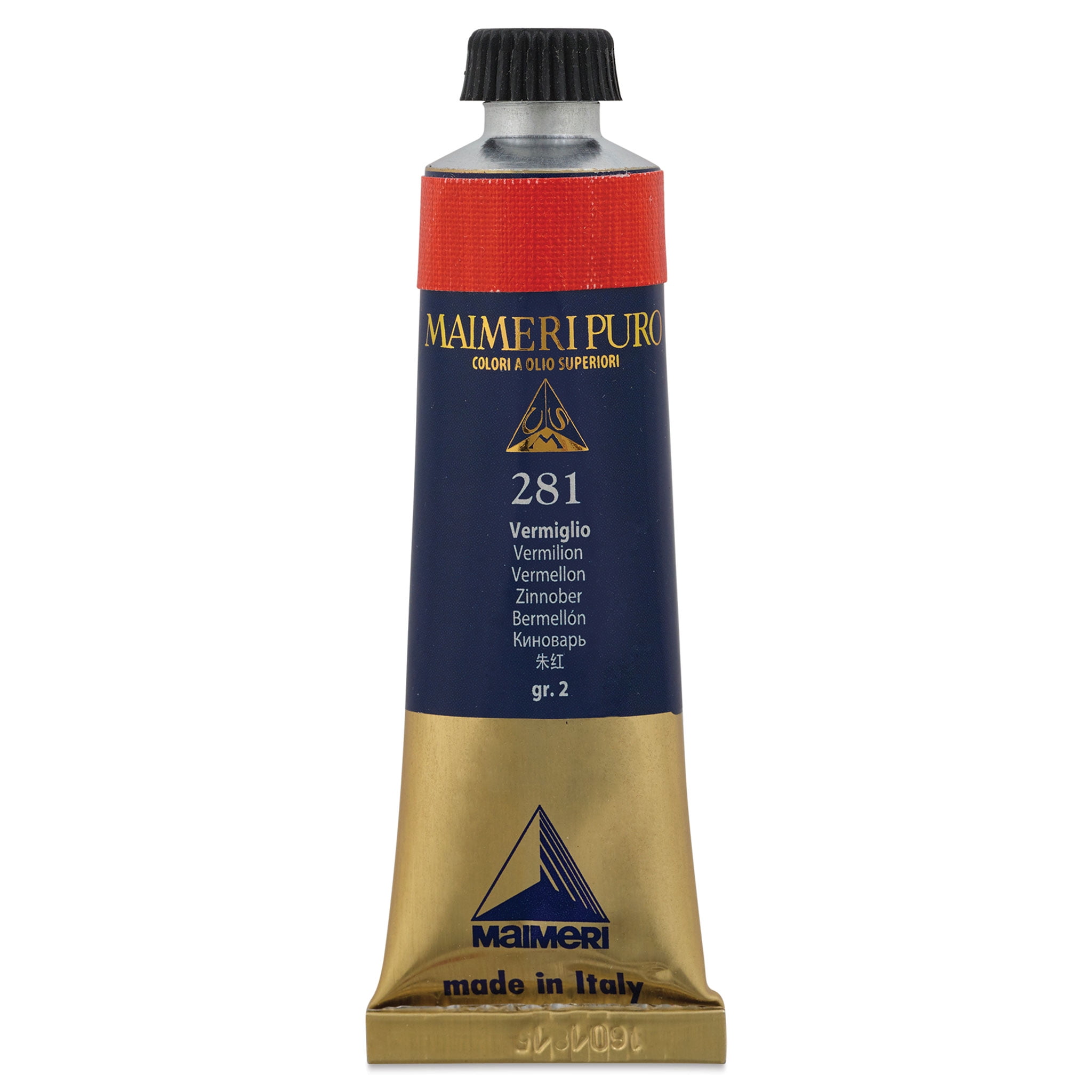 Maimeri Puro Oil Color - Vermilion, 40 ml tube - Walmart.com
