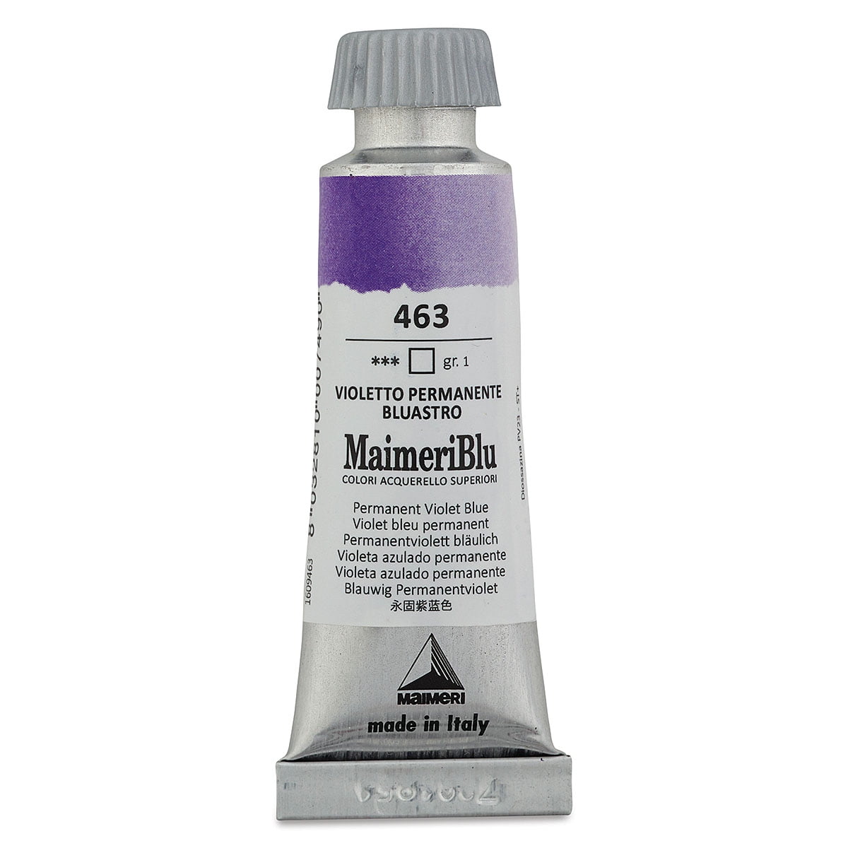 Maimeri Blu Artist Watercolor - Permanent Violet Blue, 12 ml Tube ...