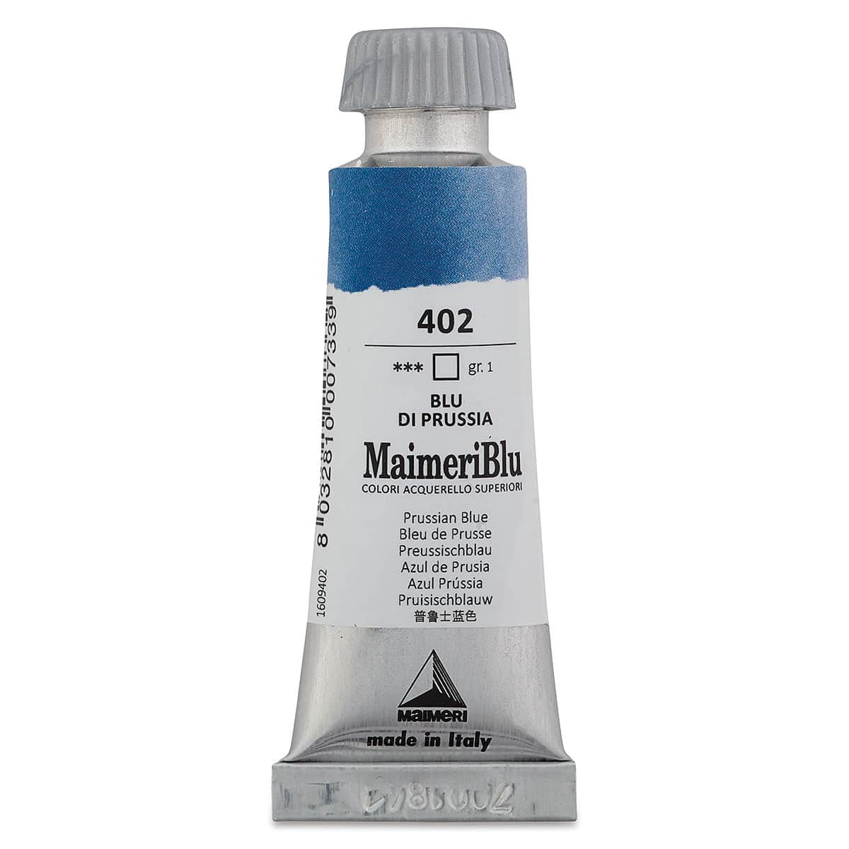 Maimeri Blu Artist Watercolor - Prussian Blue, 12 ml Tube - Walmart.com