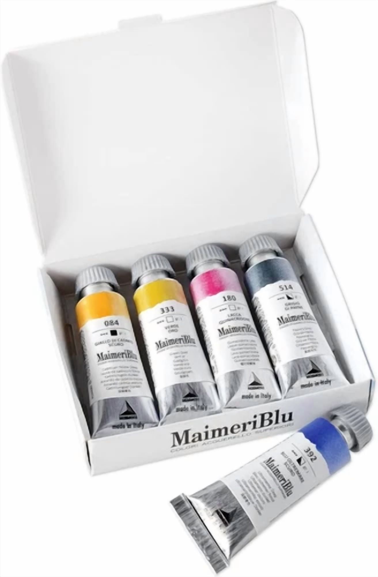 Maimeriblu 12Ml Introductory Single-Pigment Watercolor Paint Set - 5 ...