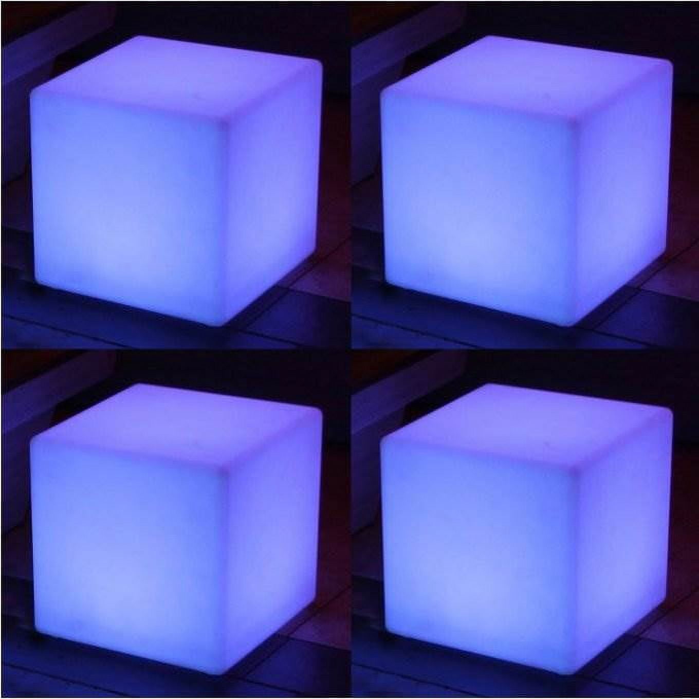 Main Access 16" Pool Spa Waterproof Color-Changing LED Light Cube Seat ...
