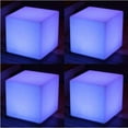 Main Access 16" Pool Spa Waterproof Color-Changing LED Light Cube Seat ...
