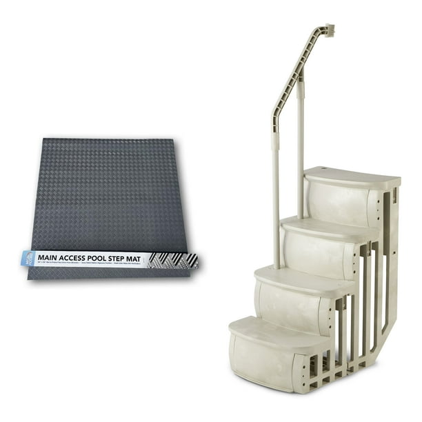 Main Access Smart Step Ladder Guard Mat for Swimming Pool Entrance ...