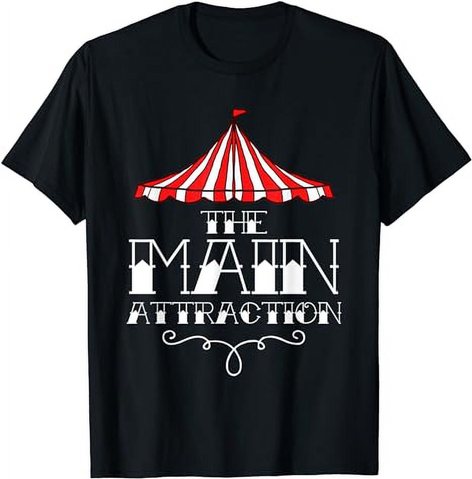 Main Attraction Circus Carnival Children Birthday T-Shirt - Walmart.com
