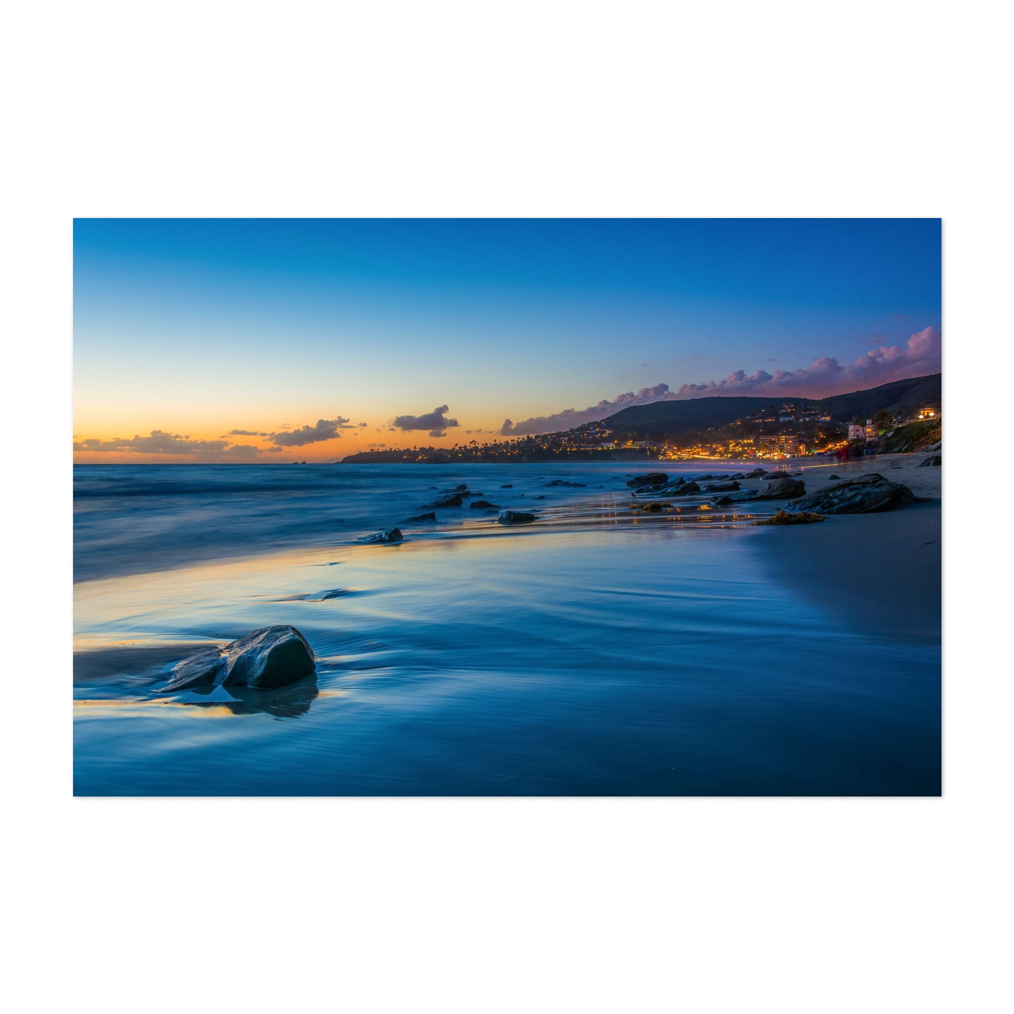 Main Beach at Sunset - Laguna Beach California Photography Beach Sunset ...