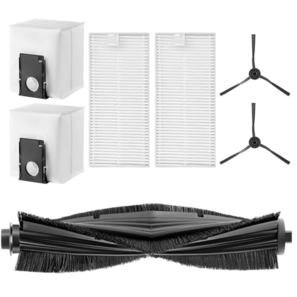 Main Brush Filters Side Brushes Dust Bags For Eureka J20 Robot Vacuum ...