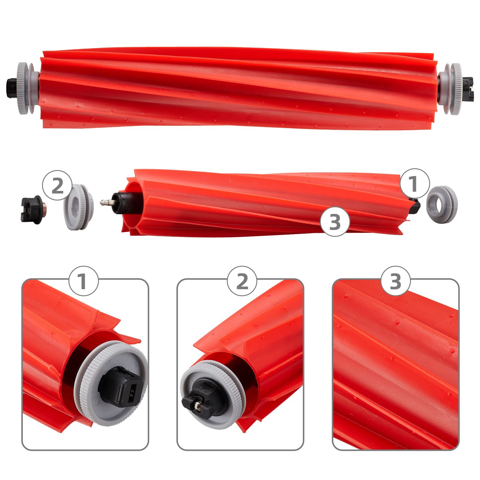 Main Brush Side Brush Mop Rag for Xiaomi Roborock Q7 Max / Max+ / T8 ...