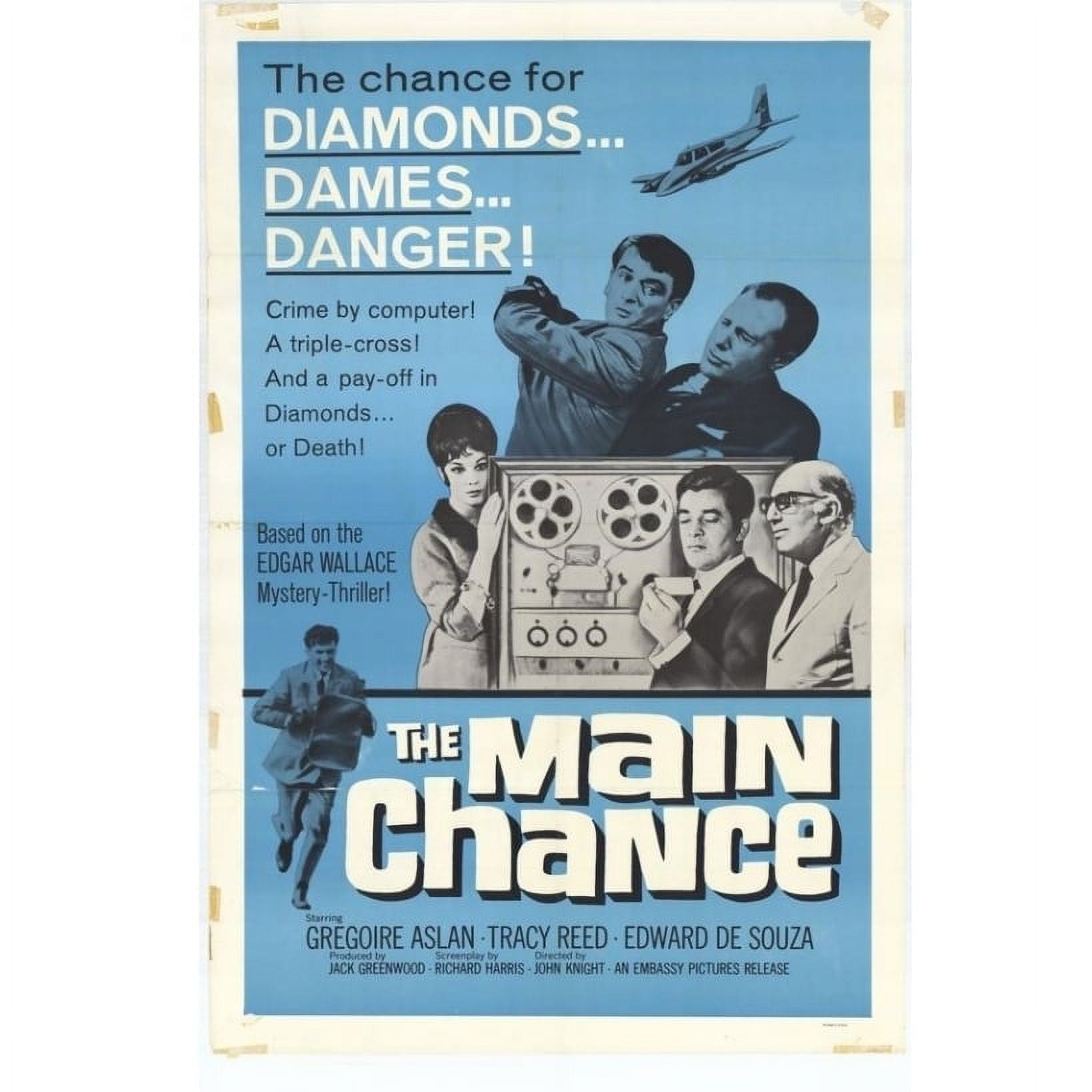 Main Chance Movie Poster (11 x 17) - Walmart.com