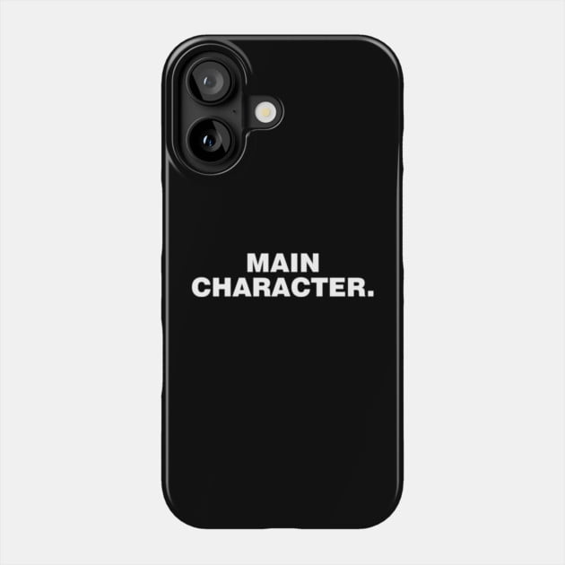Main Character Energy Funny Quote Graphic Case for Apple iPhone 11 to ...