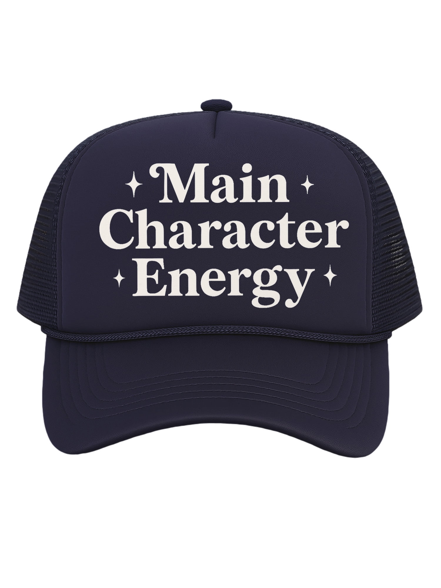 Main Character Energy – Funny Snapback Cap For Men Women, Navy ...