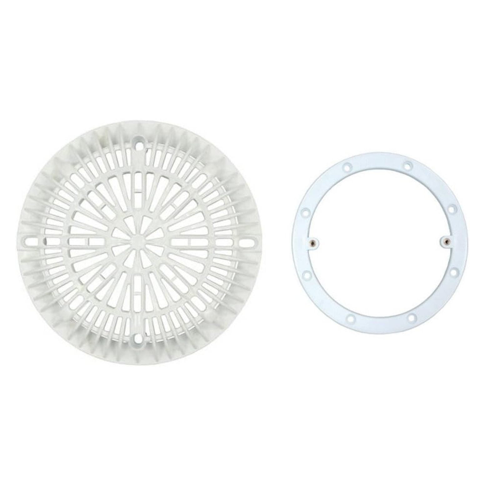 Main Drain Ring/Cover 8IN WHT 25548-000-000 - Walmart.com