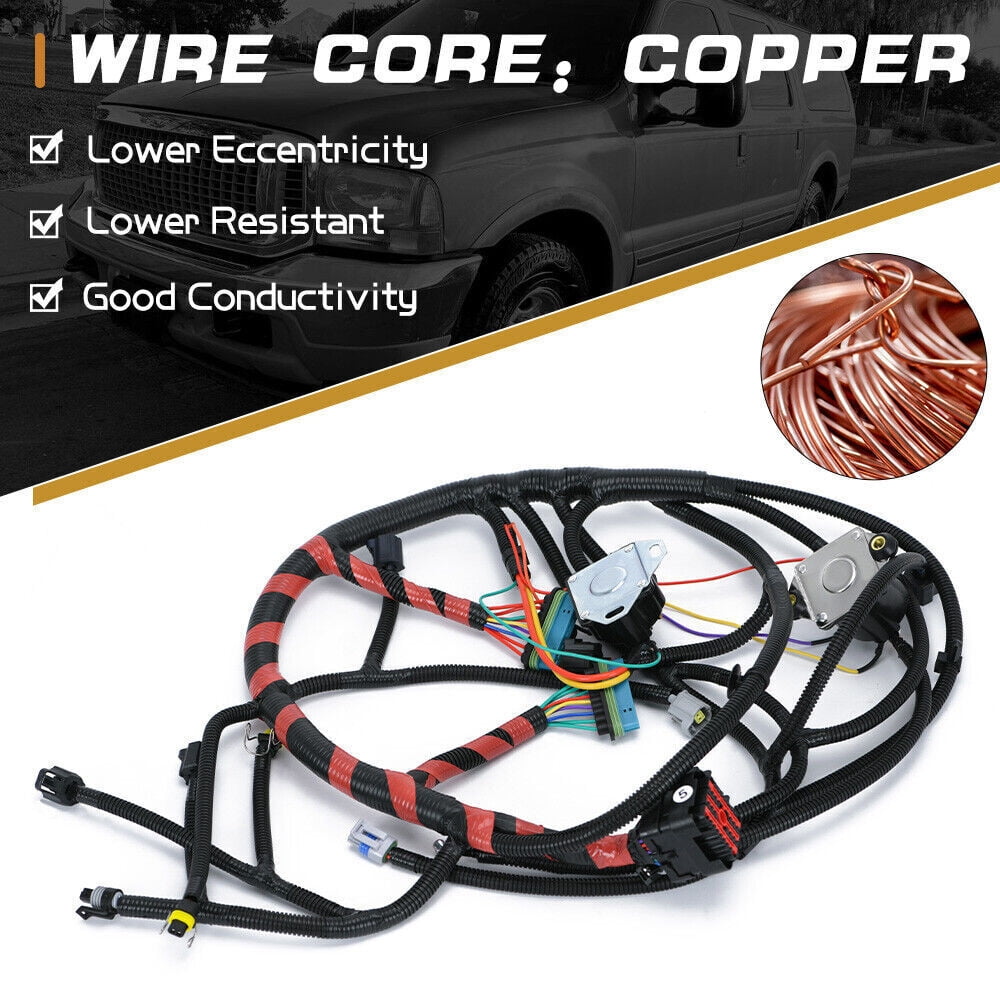 Main Engine Wire Harness For Ford F-250 F-350 Super Duty Pickup Truck ...