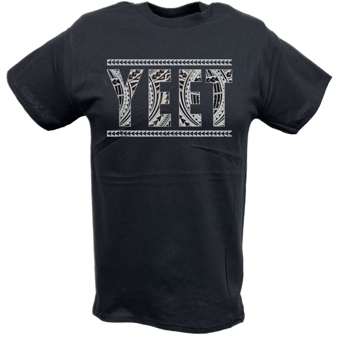 Main Event Jey Uso YEET Black T-shirt - Walmart.com