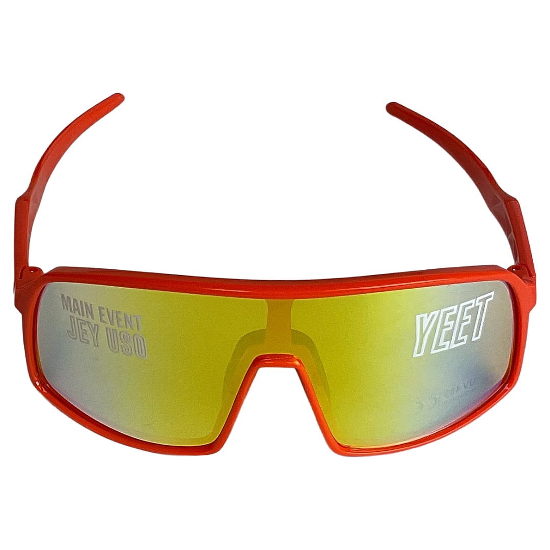 Main Event Jey Uso Yeet Adult Sport Shades Costume Glasses Orange ...