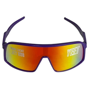 E.W.S. White Yeet Sunglasses, Handmade Acrylic Design, Jey Uso Costume ...