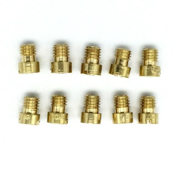 Main Injectors Nozzles for CVK PE PZ Keihin Carburetor CB CG Gy6 (#100-140) - Walmart.com