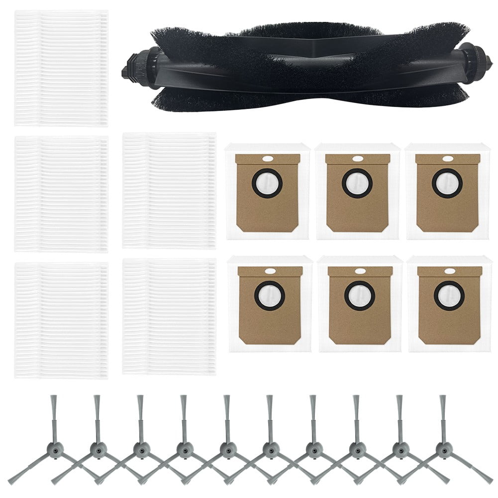 Main Roller Side Brush Filter Dust Bag Replacement for Clean L50 SES ...