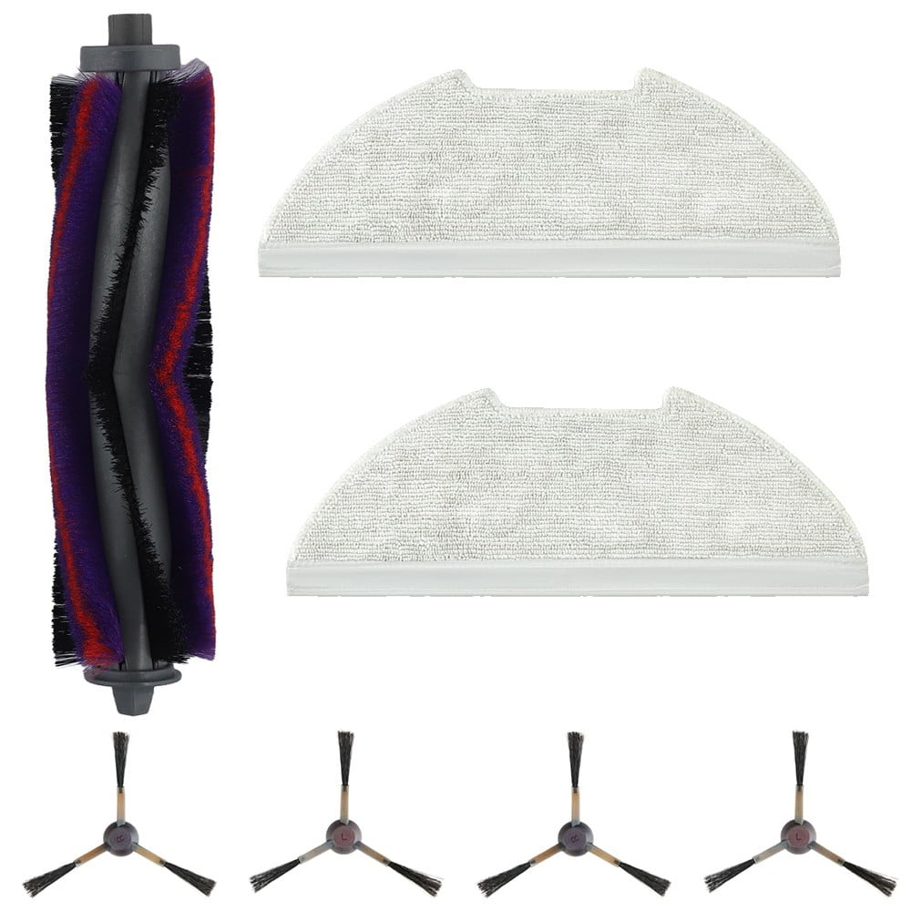 Main Roller Side Brush Mop Cloths Kit For Eureka E20 Plus Robot Vacuum ...