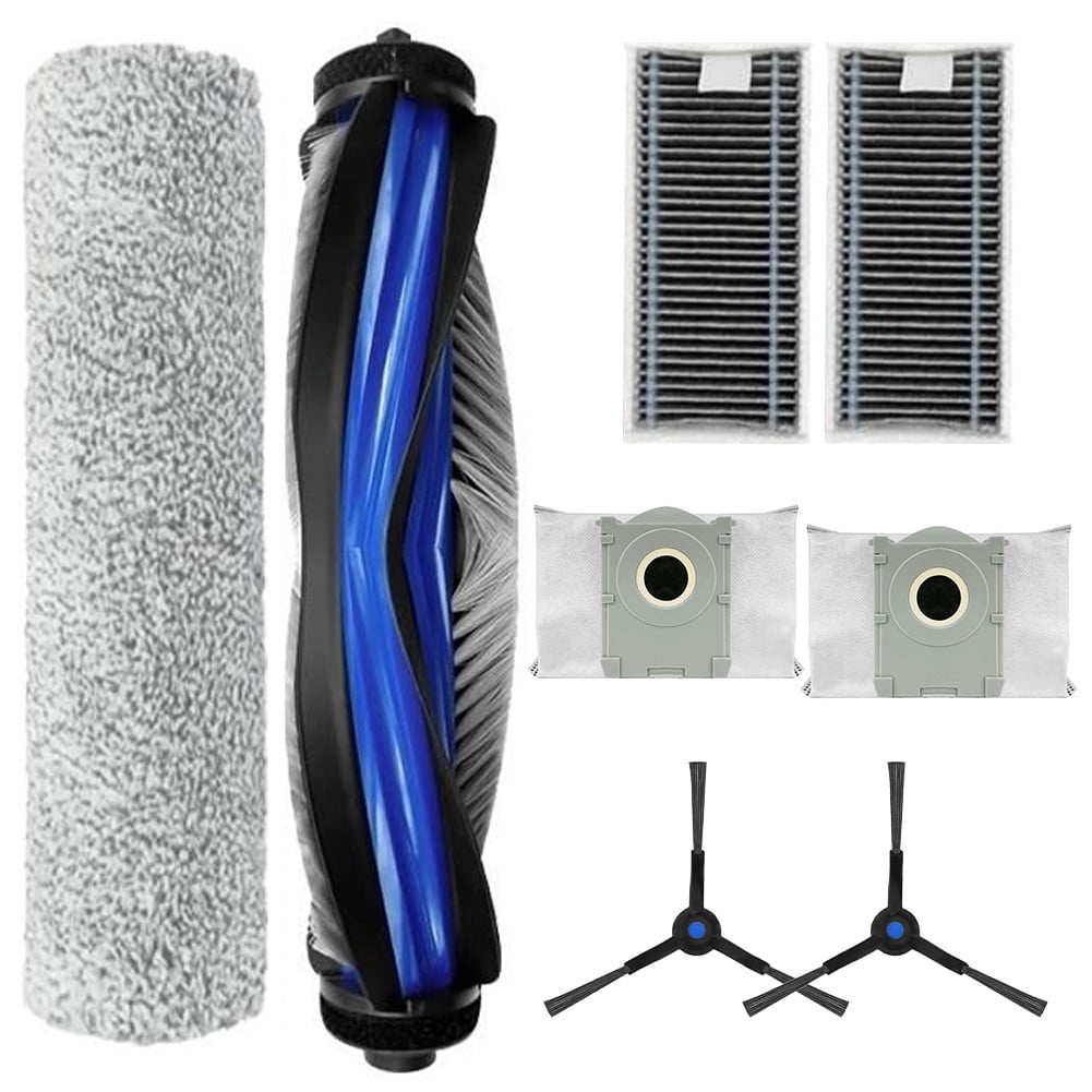 Main Side Brush Dust Bag Kit For Ecovacs X8 Pro For Omni Robot Vacuum ...