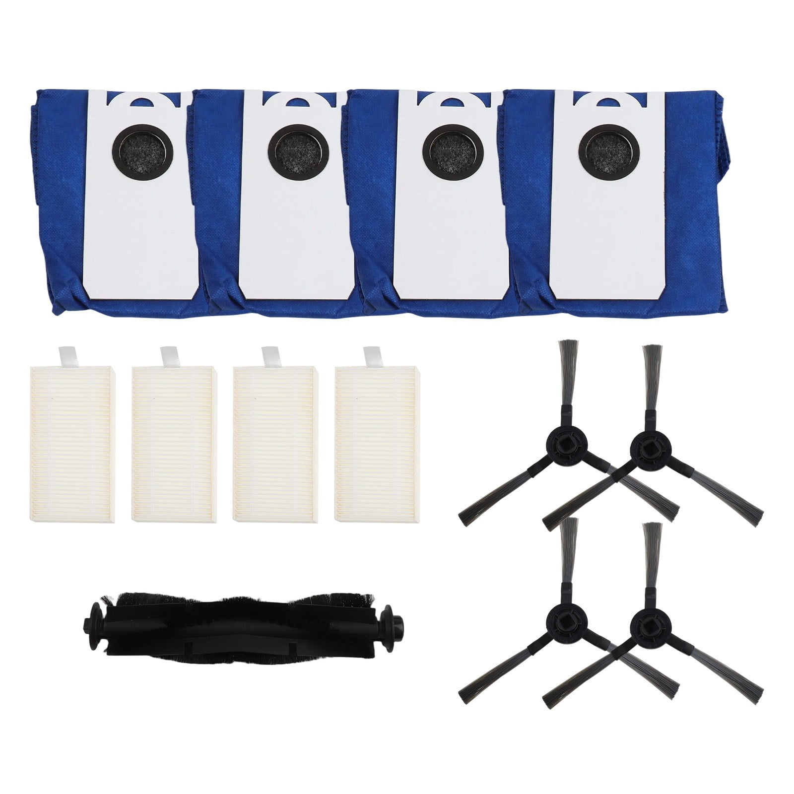 Main Side Brush Filter Dust Bag Kit Vacuum Parts For BObsweep For ...